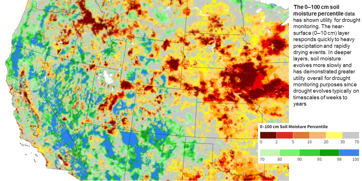 California soil moisture – Supply Chain Resilience
