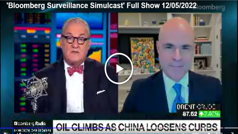 Bloomberg on fossil fuel flows – Supply Chain Resilience